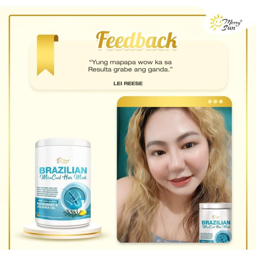 Merry Sun Brazilian treatment NEW VARIANT (MIRACURL HAIR MASK) 1000ml ...
