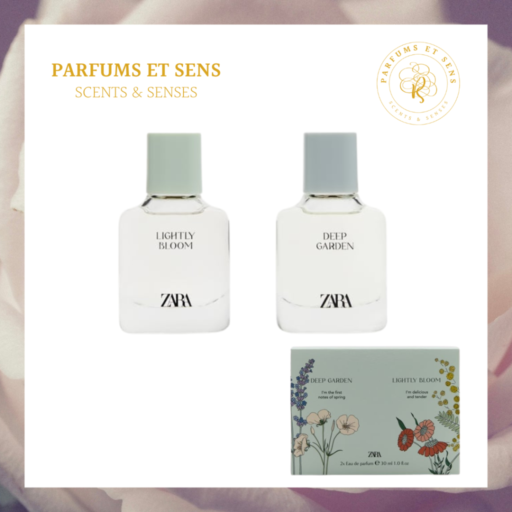 Zara Lightly Bloom + Deep Garden Eau de Parfum Set (2 x 30ml) | Shopee ...