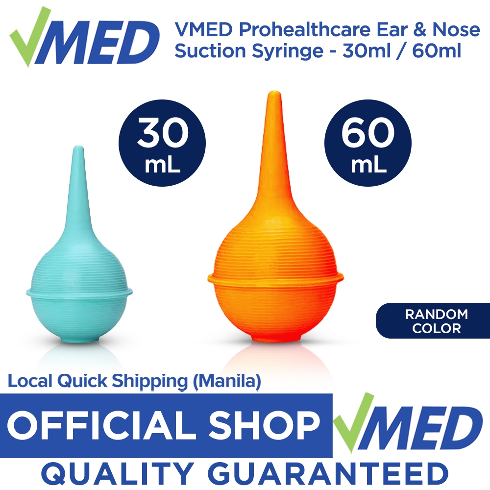 VMED Prohealthcare Rubber Suction Syringe Bulb | Shopee Philippines
