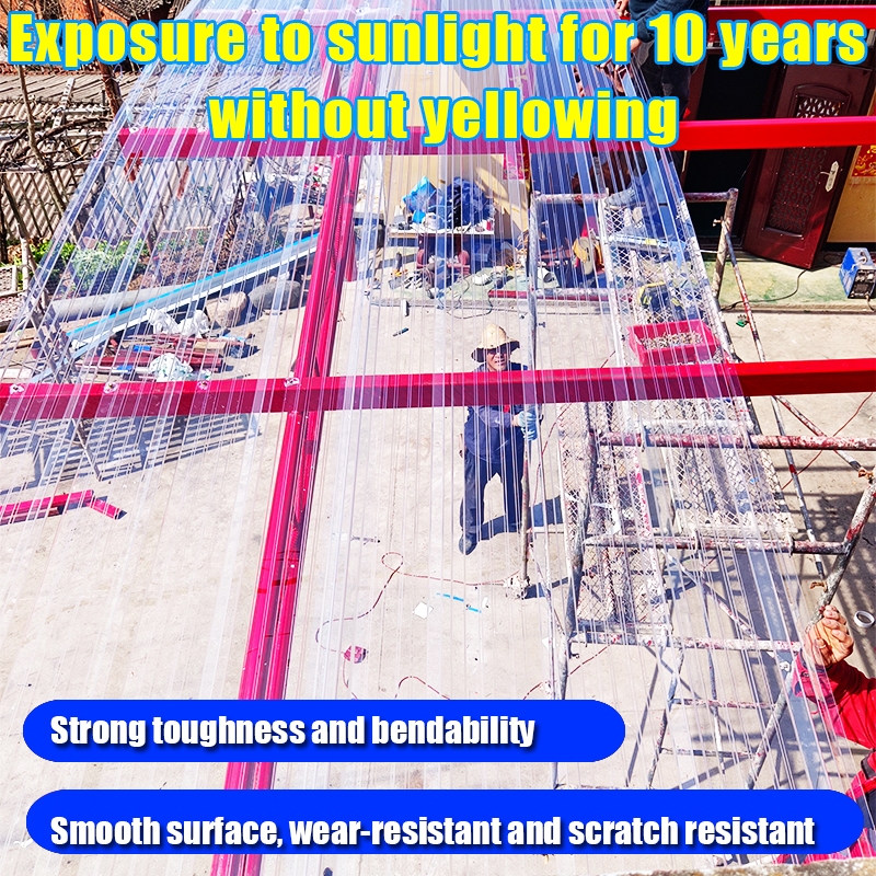 FRP Fiberglass Longspan RIB TYPE FRP daylighting board, sunshade, rain ...