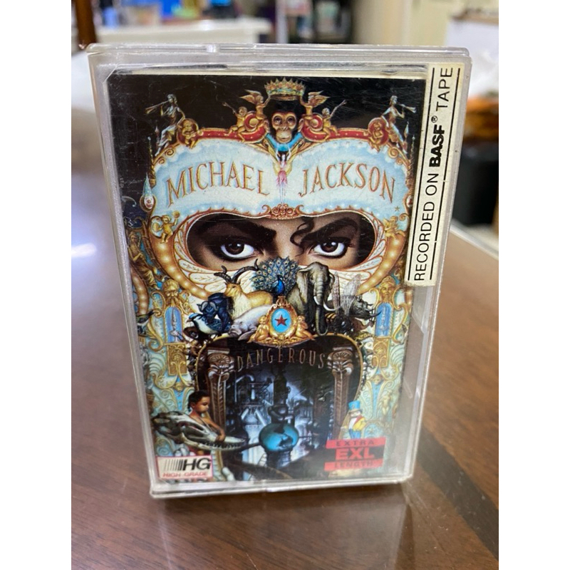 Michael Jackson - Dangerous - Philippines Original Pop Music Album Cassette Tape Epic Records ...