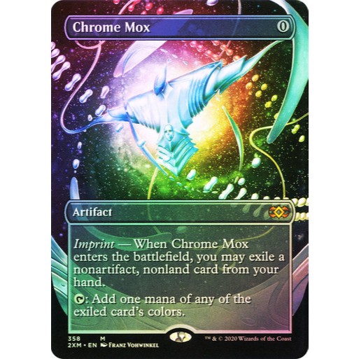 Magic the Gathering | Chrome Mox (Double Masters Borderless Foil ...