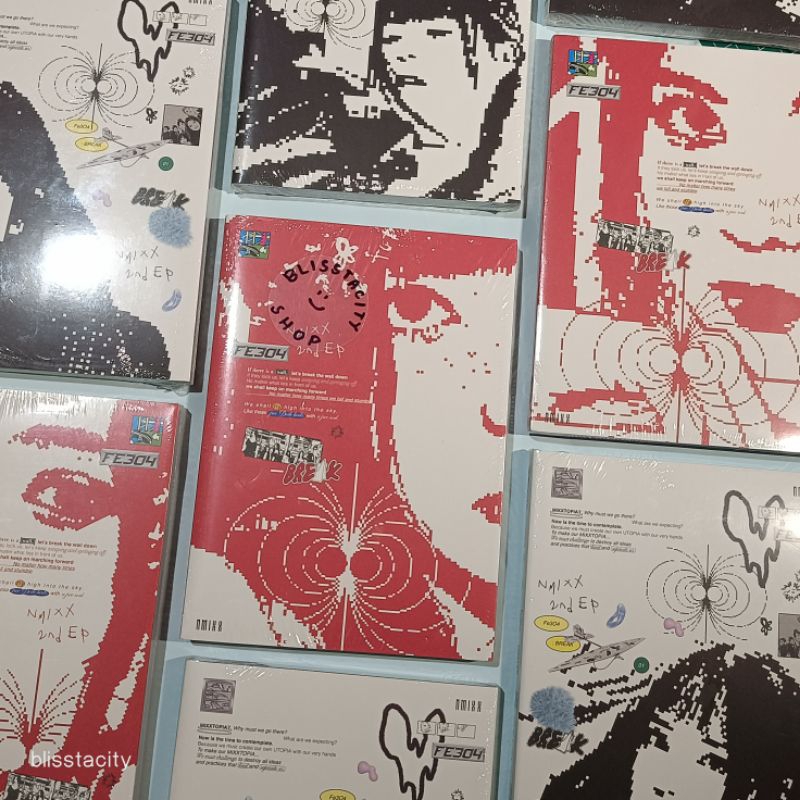 SEALED | THE 2ND EP: FE304 : BREAK ALBUM SQUARE ONE MIXX BLOOD VER ...