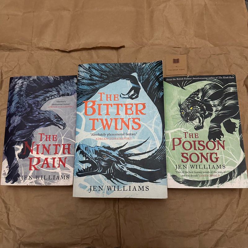 The Winnowing Flame Trilogy (Ninth Rain, Bitter Twins, Poison Song) by ...