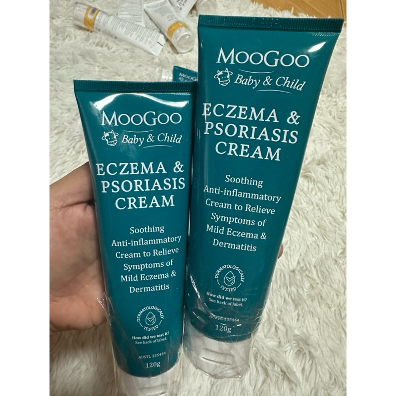 Authentic MooGoo baby and child Eczema and psoriasis cream 120g ...