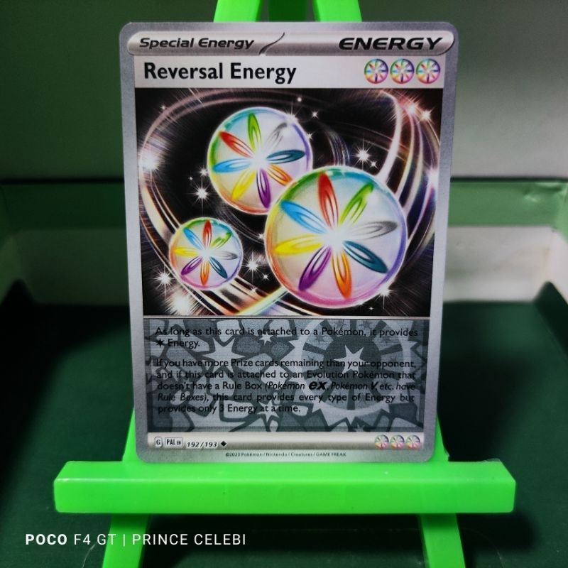 Pokemon TCG [Paldea Evolved] - Reversal Energy (RH) | Shopee Philippines