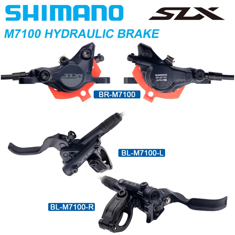 Shimano DEORE SLX M7100 M7120 Brake Mountain Bike Hydraulic Disc Brake ...
