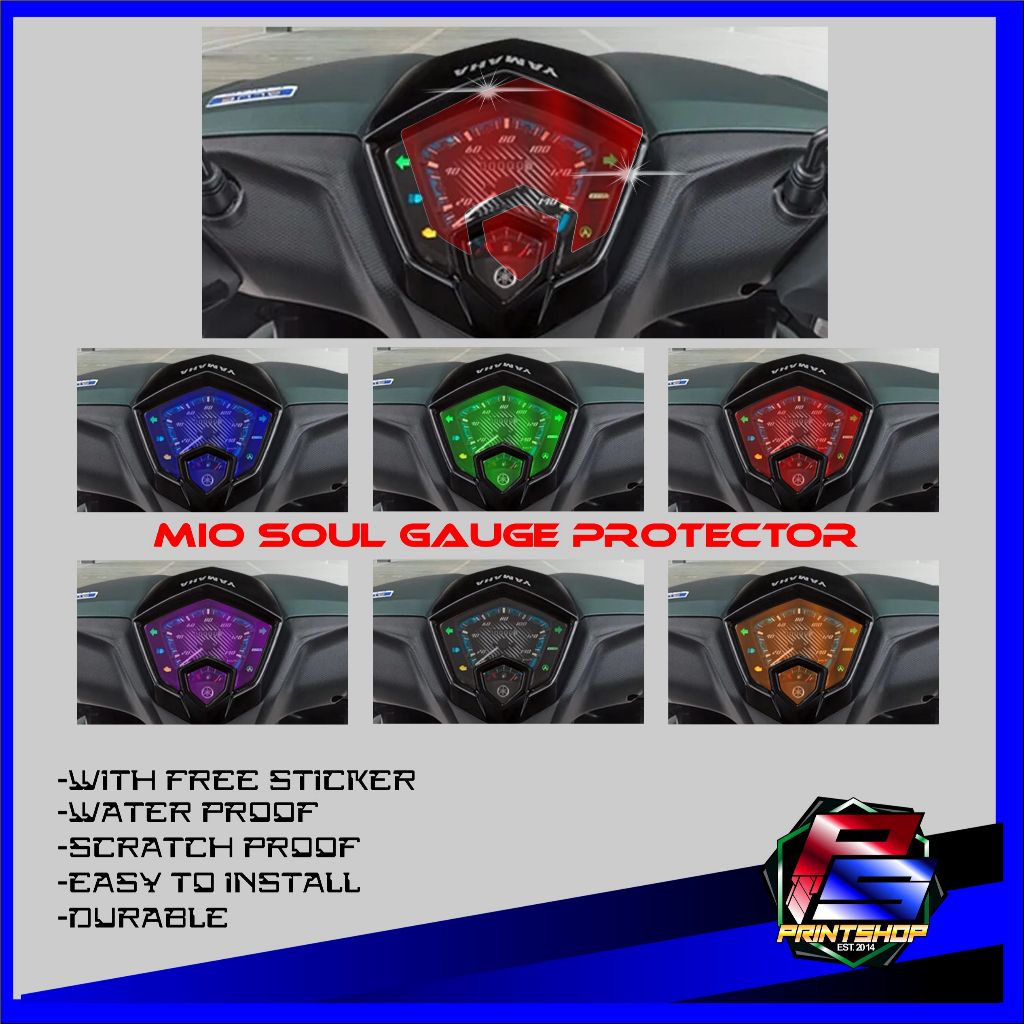Mio Soul Speedometer LCD Panel Gauge Protector Film Anti Scratches Buy ...
