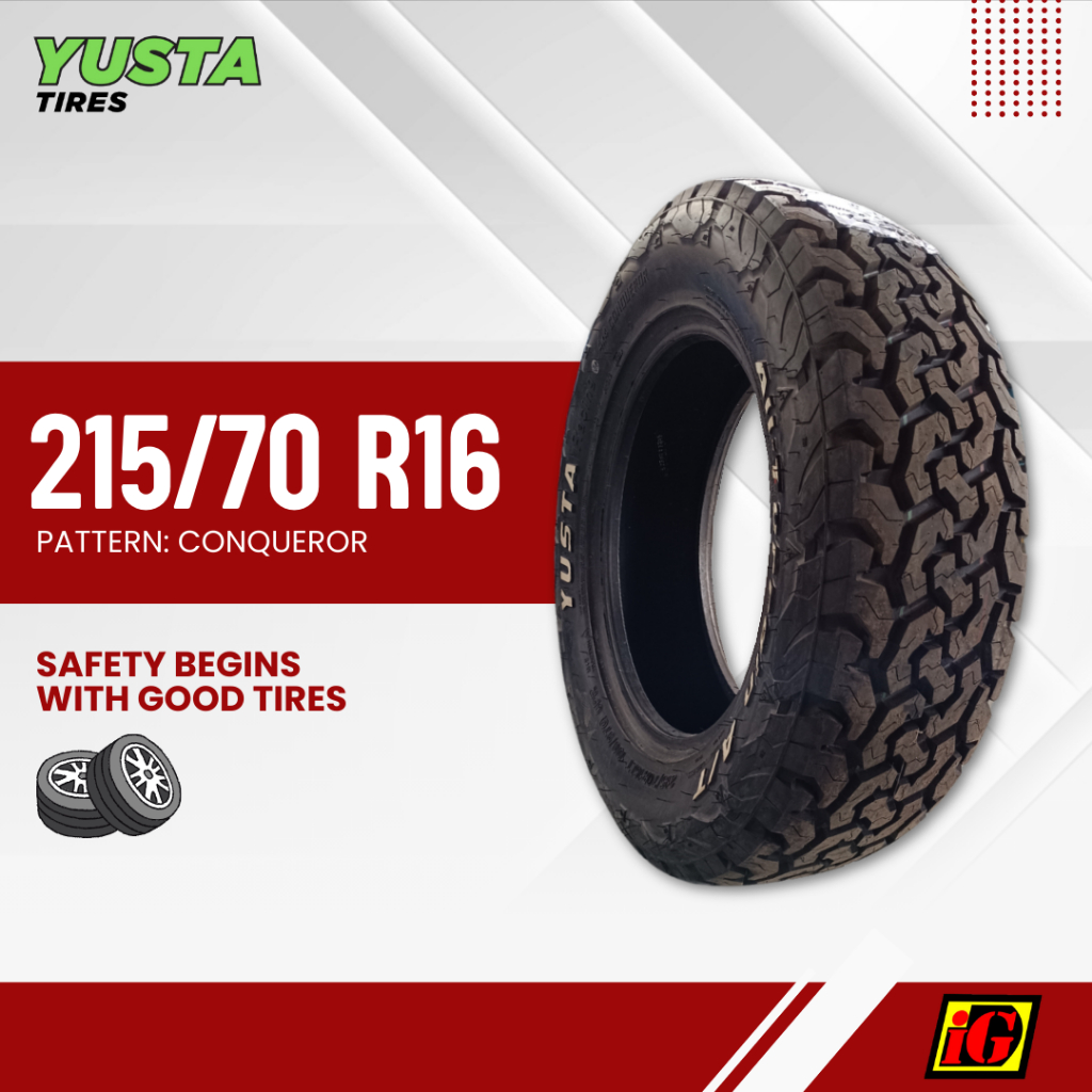 215/70 R16 YUSTA Tire (TIRE0817) | Shopee Philippines