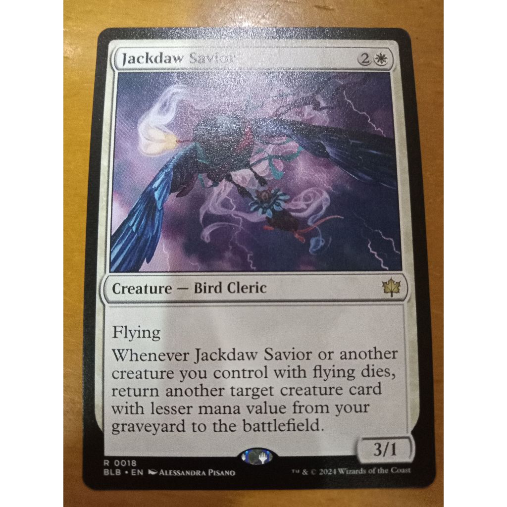 MTG Jackdaw Savior Rare BLB Bloomburrow Magic the Gathering | Shopee ...