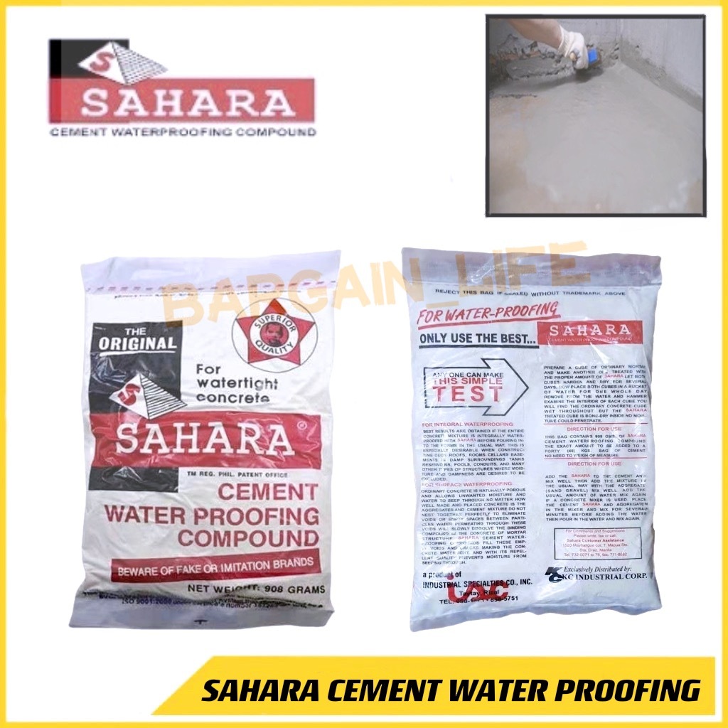 SAHARA 908grams Cement water Proofing Compound--- | Shopee Philippines
