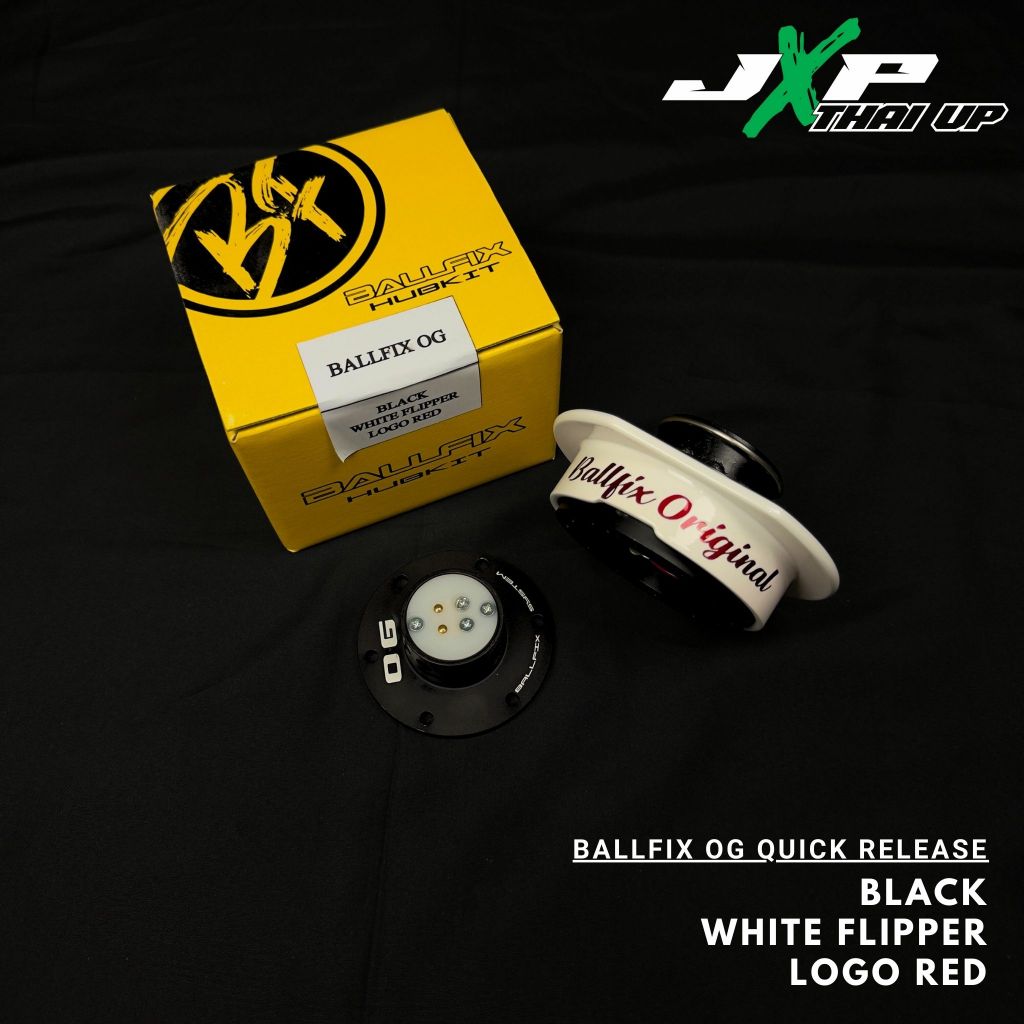Ballfix Original Red Logo Steering Wheel Quick Release | Shopee Philippines