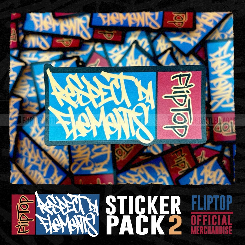 FLIPTOP ELEMENTS STICKER | Shopee Philippines