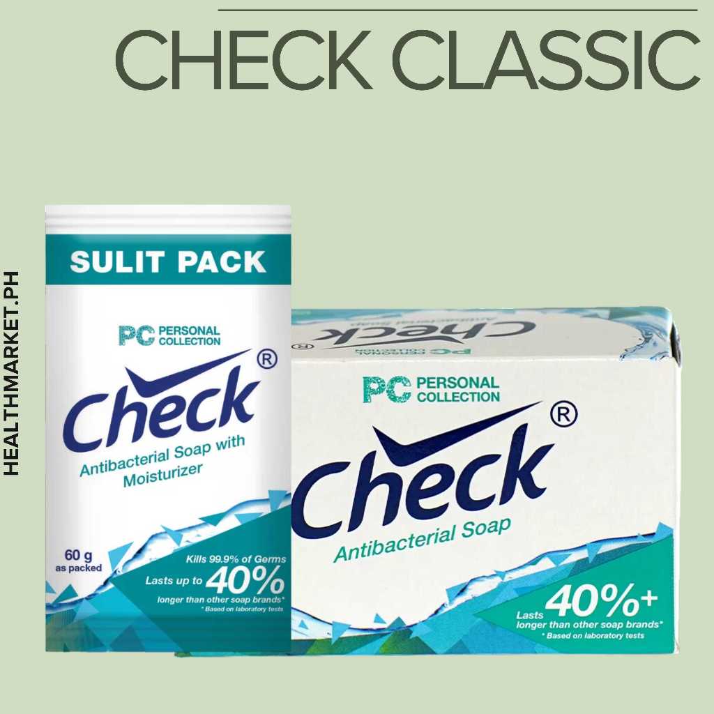 Personal Collection Check Classic Antibacterial Soap with Moisturizer ...