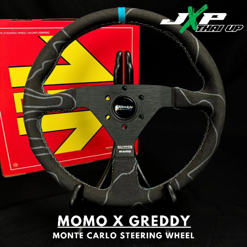 Trust GReddy X Momo Collaboration 350mm Steering Wheel | Shopee Philippines