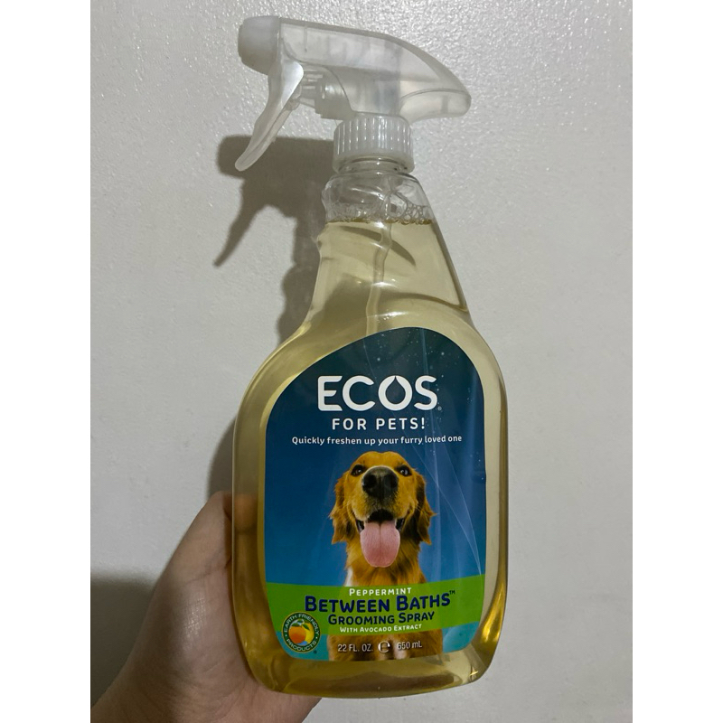 Ecos for pets between baths grooming spray | Shopee Philippines