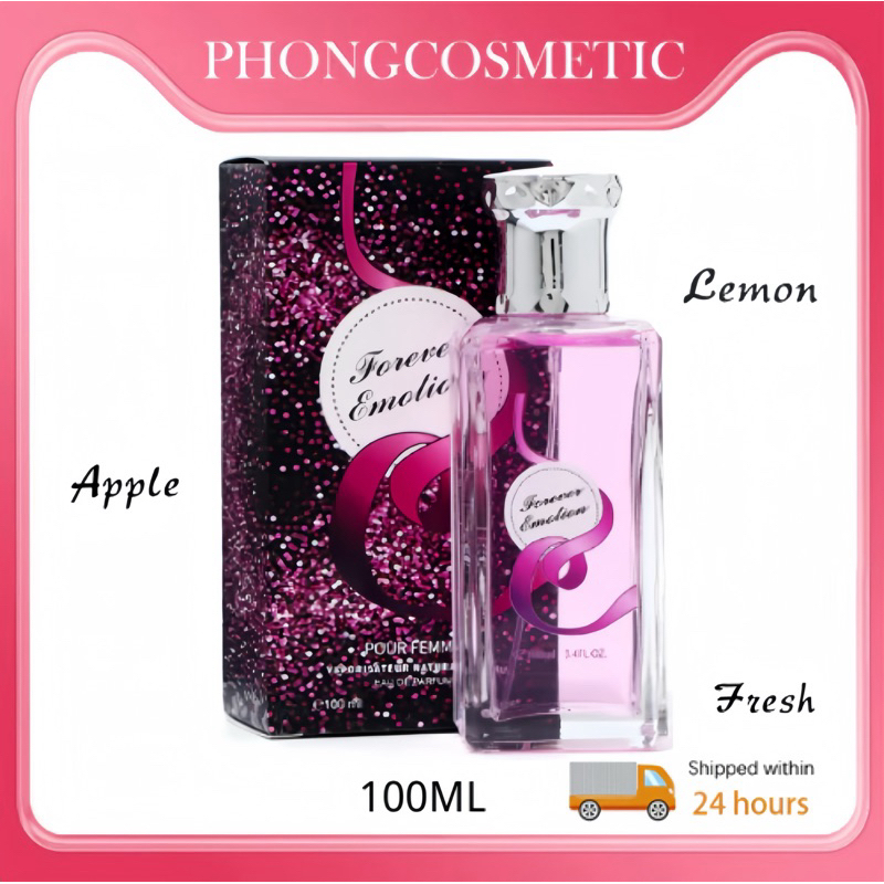 PERFUME FOR WOMEN LONG LASTING PERFUME (SENT FOREVER EMOTION) | Shopee ...