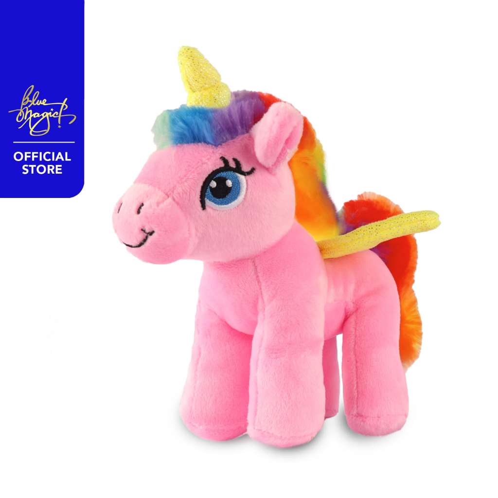 Blue Magic Giggles Pink Unicorn Stuffed Toy | Shopee Philippines