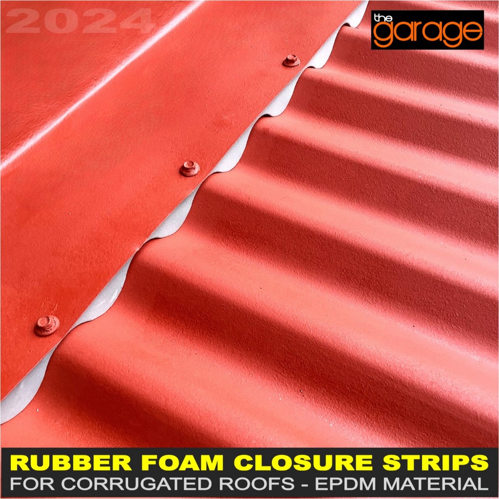RUBBER FOAM CLOSURE STRIPS by The Garage Manila corrugated roof ...