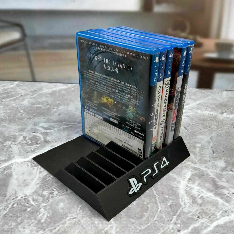 CD GAME CASE LITE PS4 PS5 Xbox 10CDs Holder 3D Printed- SHIP AGAD ...