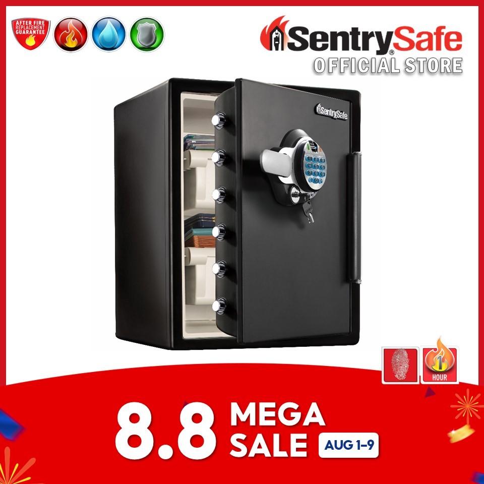 SENTRY SAFE SFW205BXC 1-Hour Fire + Water + Security XL Vault with ...