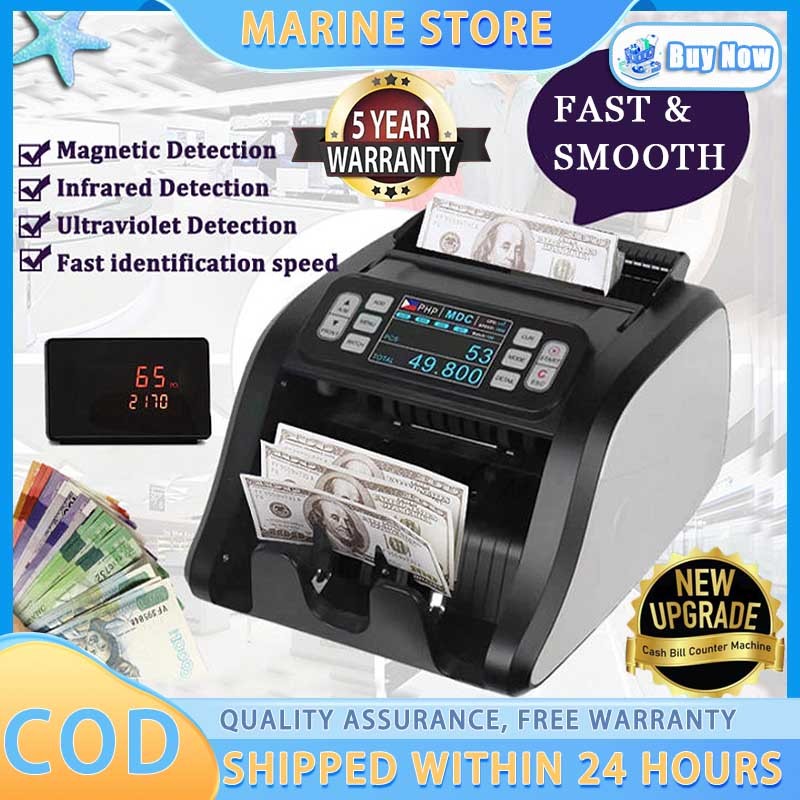 Currency Checker Multi-Currency Counting Machine US Dollar Philippine ...