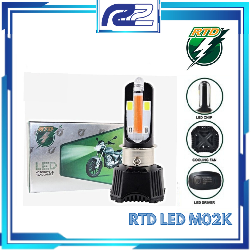 ORIGINAL RTD RAYTON LED HEADLIGHT M02K WITH FAN ( BLUE ) | RTD ...