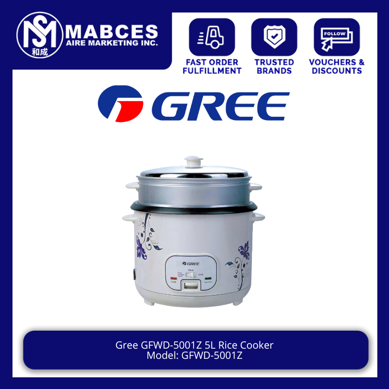 Gree GFWD-5001Z 5L Rice Cooker | Shopee Philippines