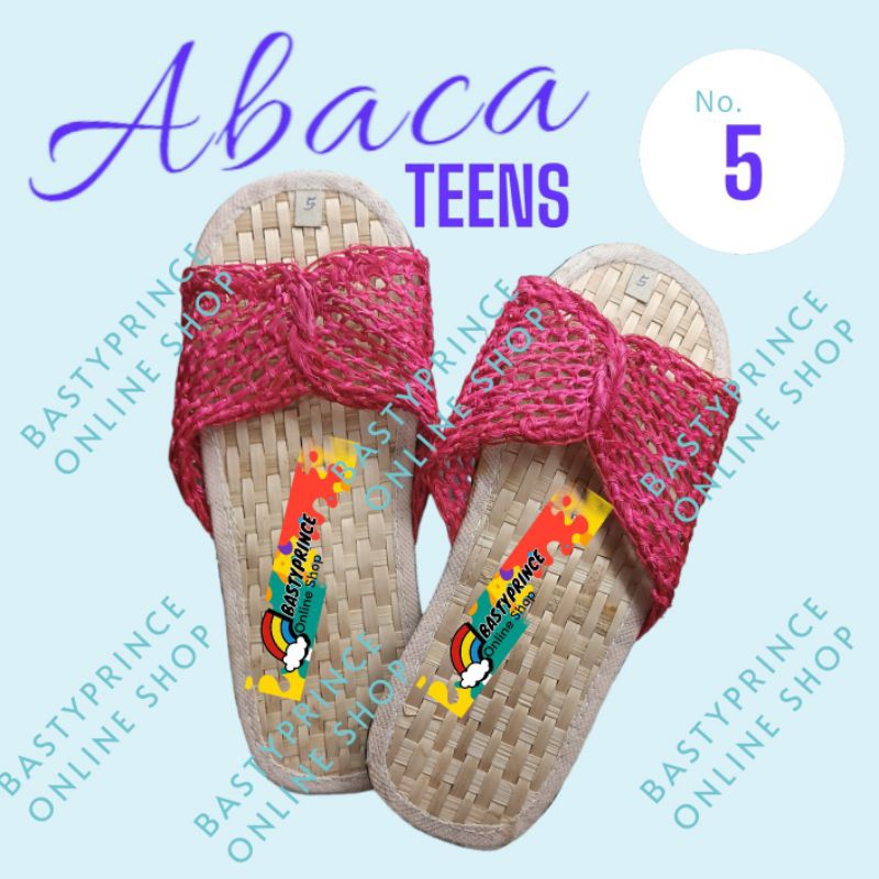 Abaca for Teens / Native slippers | Shopee Philippines