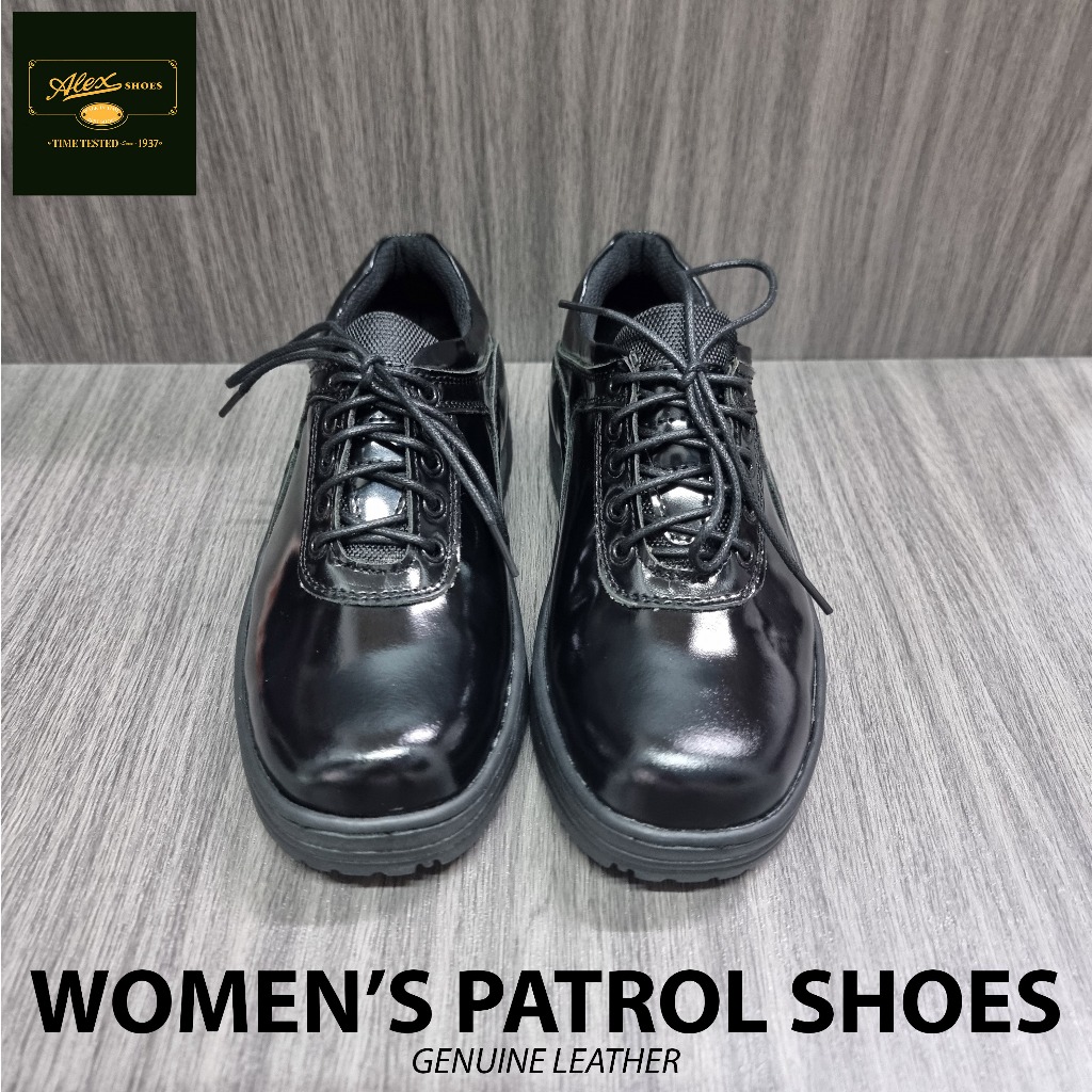 ALEX SHOES WOMEN'S PTS-101 PATROL SHOES MARIKINA MADE TAHI SWELAS BLACK ...