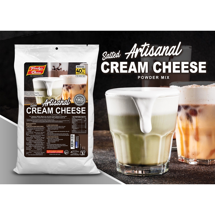 Family's Choice Artisanal Cream Cheese Powder Mix 1kl for Toppings ...