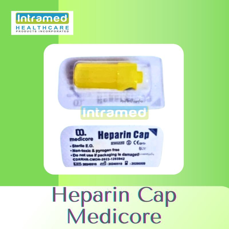 Heparin Cap/Heplock, MEDICORE (sold per Piece) | Shopee Philippines