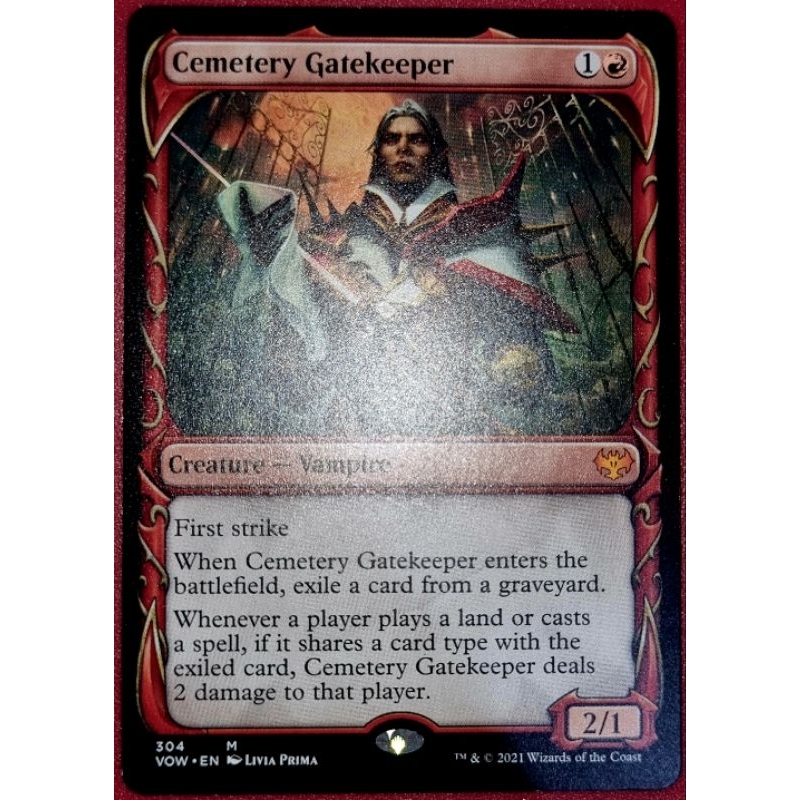 Cemetery Gatekeeper VOW (Nonfoil)(Showcase) | Shopee Philippines