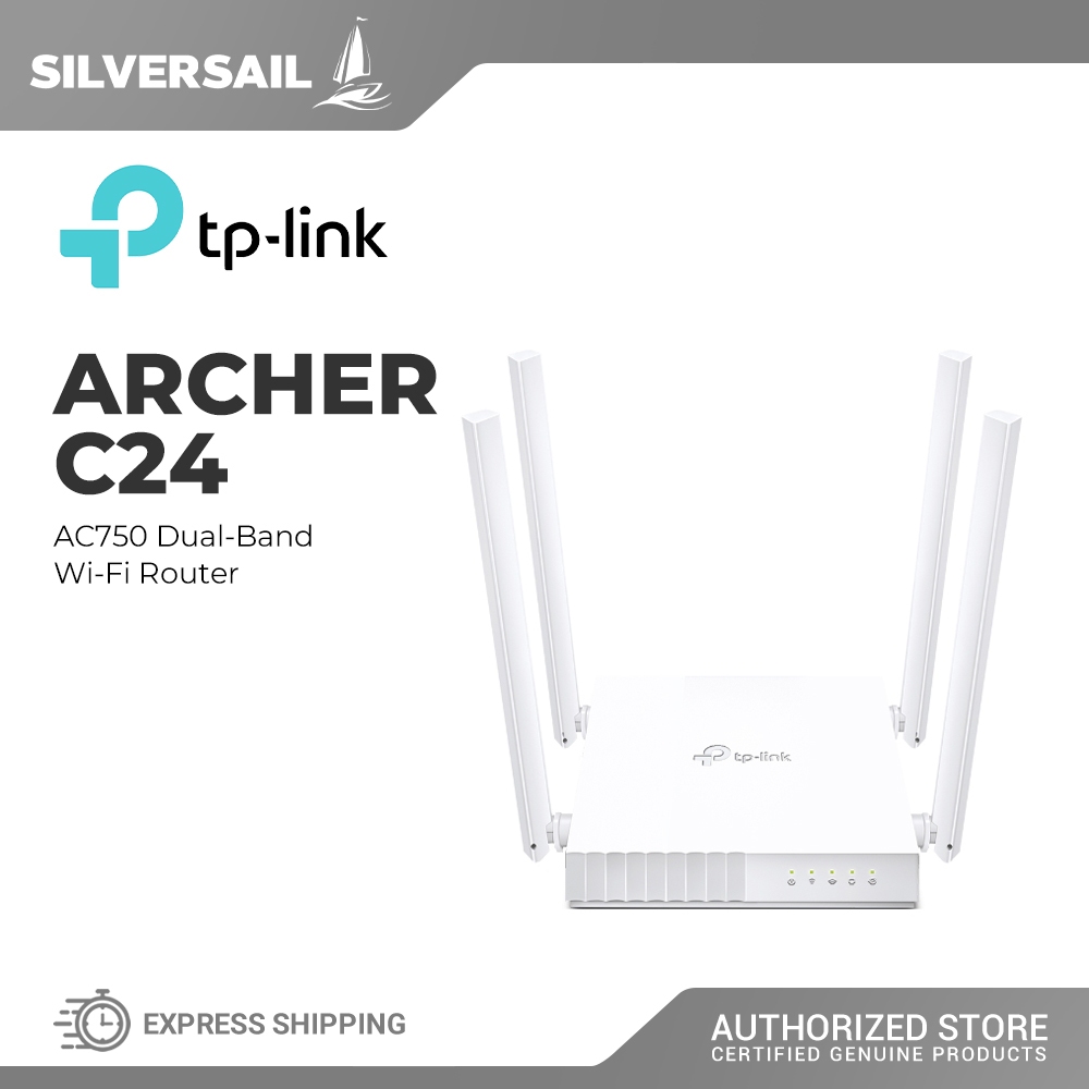 TP-Link Archer C24 AC750 Dual-Band Wi-Fi Router | Shopee Philippines