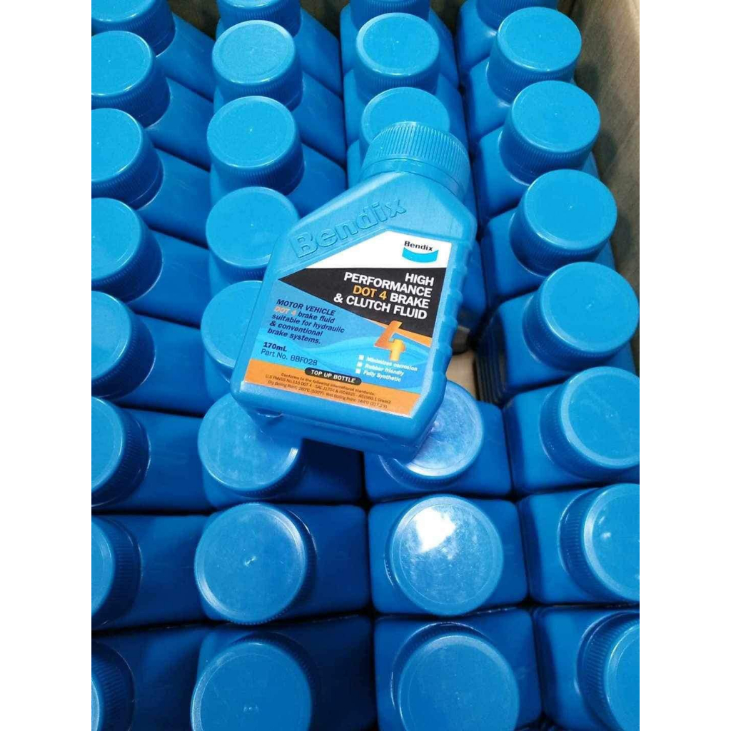 Bendix Brake and Clutch Fluid Dot 4 170ml & 300ml | Shopee Philippines