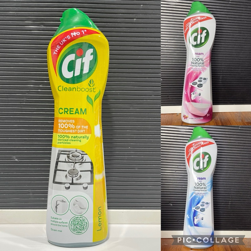 Cif Cream Pink Multi-Purpose Cleaner 500ml | Shopee Philippines