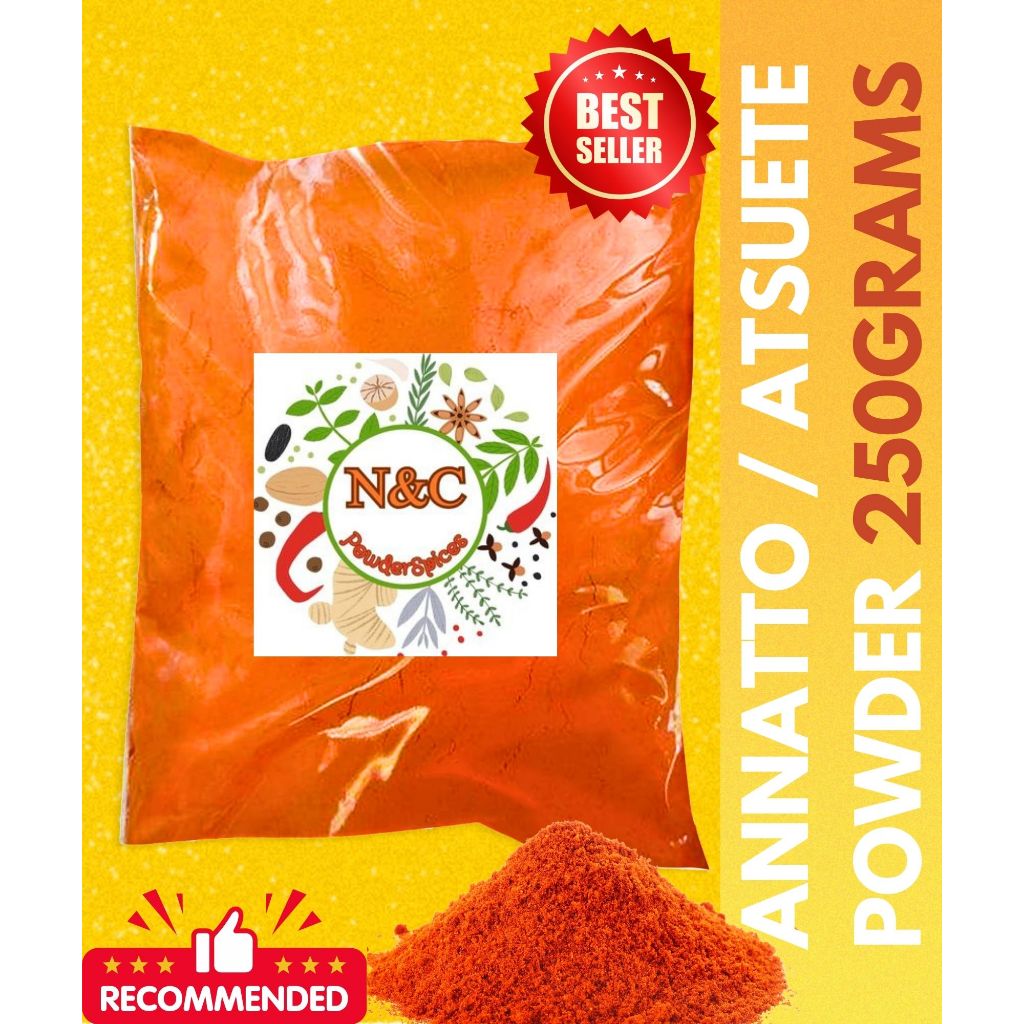 Annatto / Atsuete Powder (250grams, 500grams) | Shopee Philippines