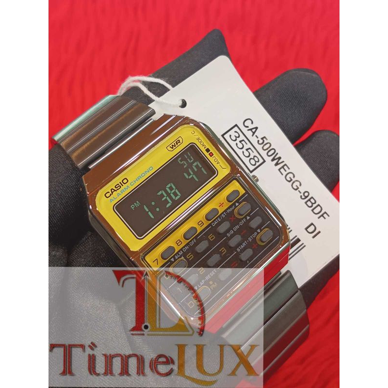 CASIO VINTAGE CA 500WEGG 9B | Shopee Philippines