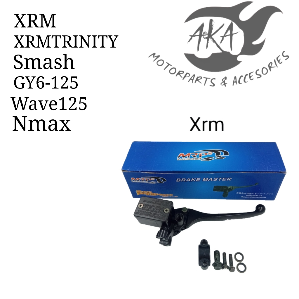 MRP BRAKE MASTER(RIGHT) FOR XRM/TRINITY/SMASH/WAVE125/NMAX (GY6-125 ...