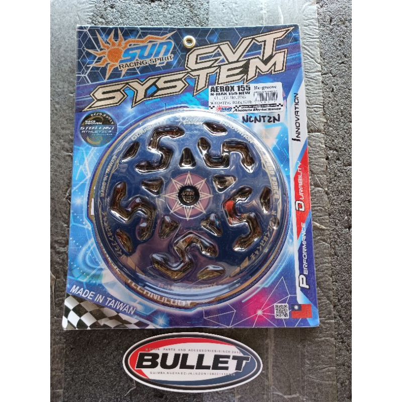 🇮🇹SUN RACING BELL NMAX V1 V2/AEROX V1 V2 ANTI DRAGGING WITH GROOVE AND ...