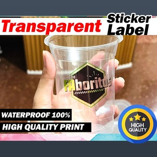 PISO PRINT STICKER LABEL WATERPROOF DURABLE AND HIGH QUALITY PRINT ...