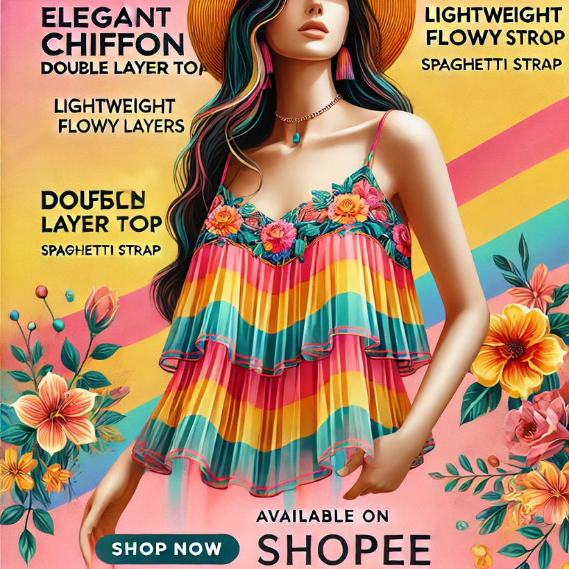 (artistahin.ph) SPAGHETTI SANDO FOR WOMEN CHIFFON | Shopee Philippines