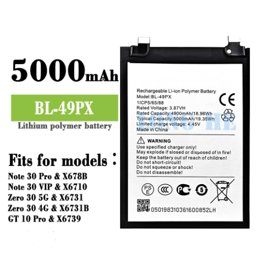 INFINIX Note 30 Pro 30 VIP Zero 30 4G 5G GT 10 Pro X678B X6710 X6731 ...