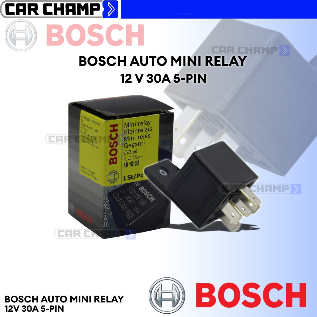 Bosch auto Mini Relay ( Car Accessories ) | Shopee Philippines