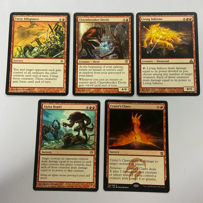 TWIST ALLEGIANCE CHARMBREAKER DEVILS LIVING INFERNO ALPHA BRAWL CRATER ...