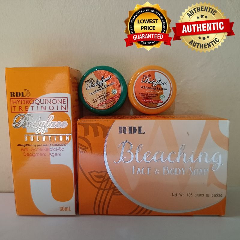 RDL BLEACHING SET BUDGET PACK without POUCH | Shopee Philippines