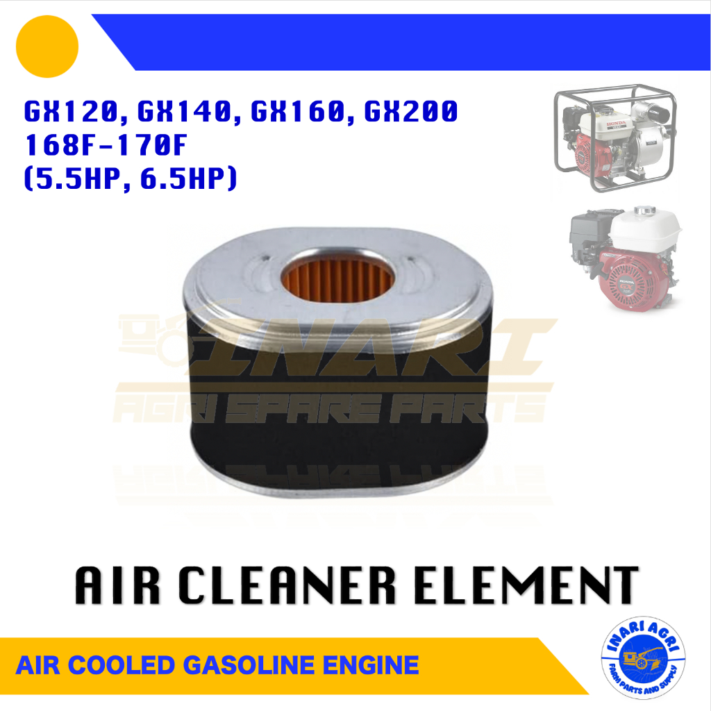 AIR FILTER ELEMENT AIR CLEANER ELEMENT Gx140 Gx160 Gx200 5hp 5.5hp 6 ...