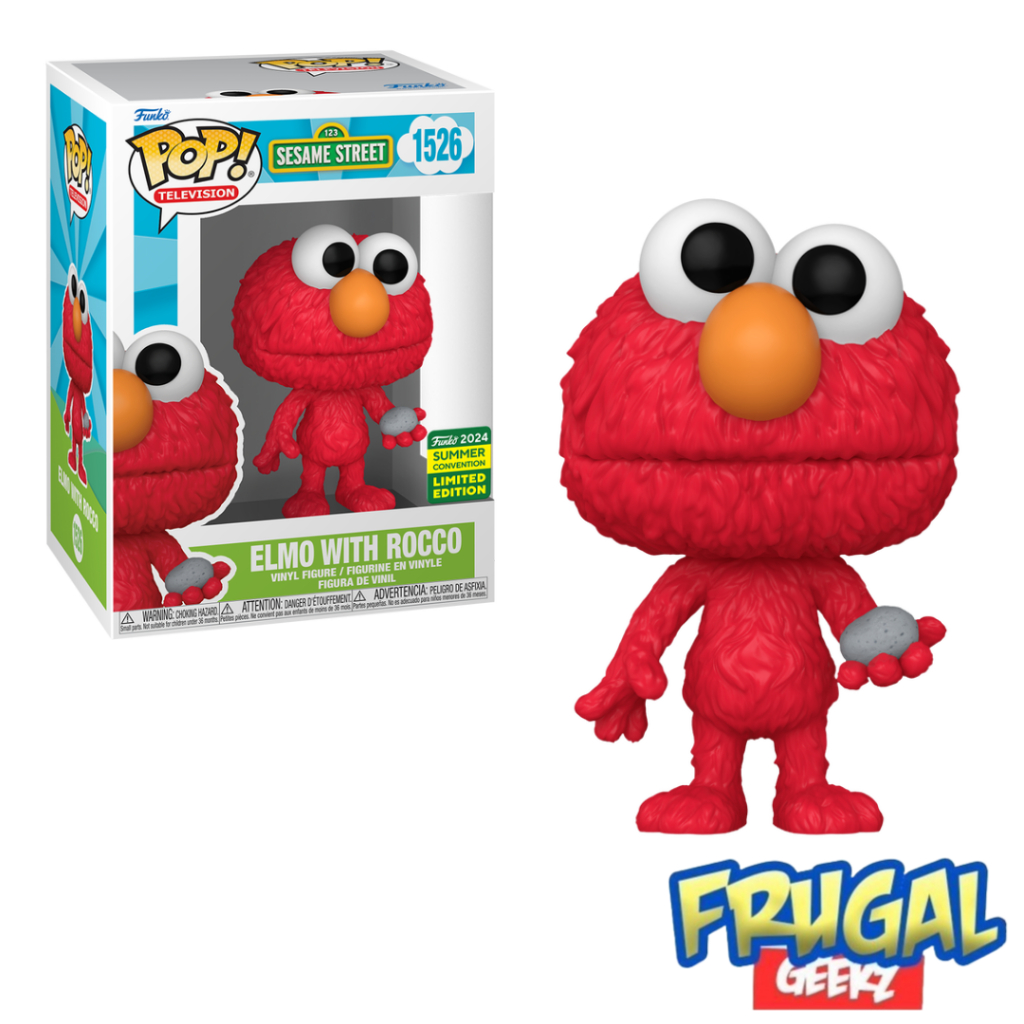 Funko Pop! TV: Sesame Street - Elmo 2024 SDCC Shared Summer Convention ...