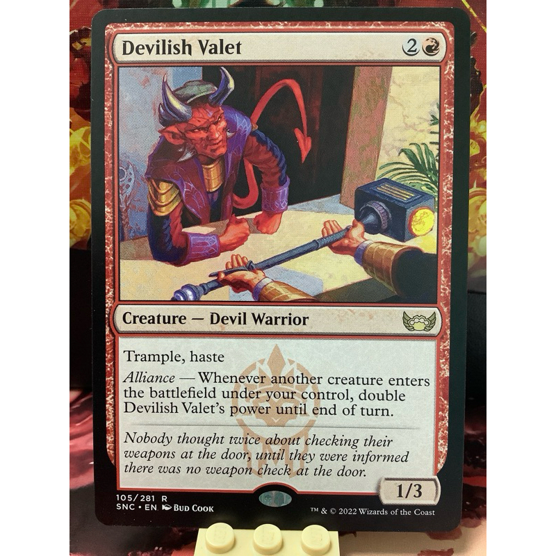 MAGIC: The Gathering - Devilish Valet (Streets of New Capenna) | Shopee ...