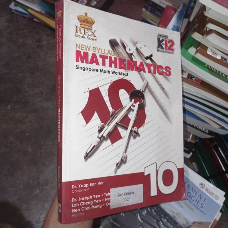 New Syllabus Mathematics Grade 10, 2017 | Shopee Philippines
